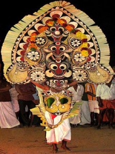 Padayani Traditional Folk Dance Kerala- Padayani Ritual Art of Kerala