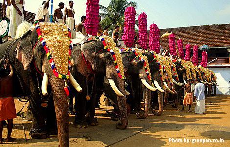 Adoor Gajamela Festival Parthasarathy Festival - Kerala Adoor Gajamela ...